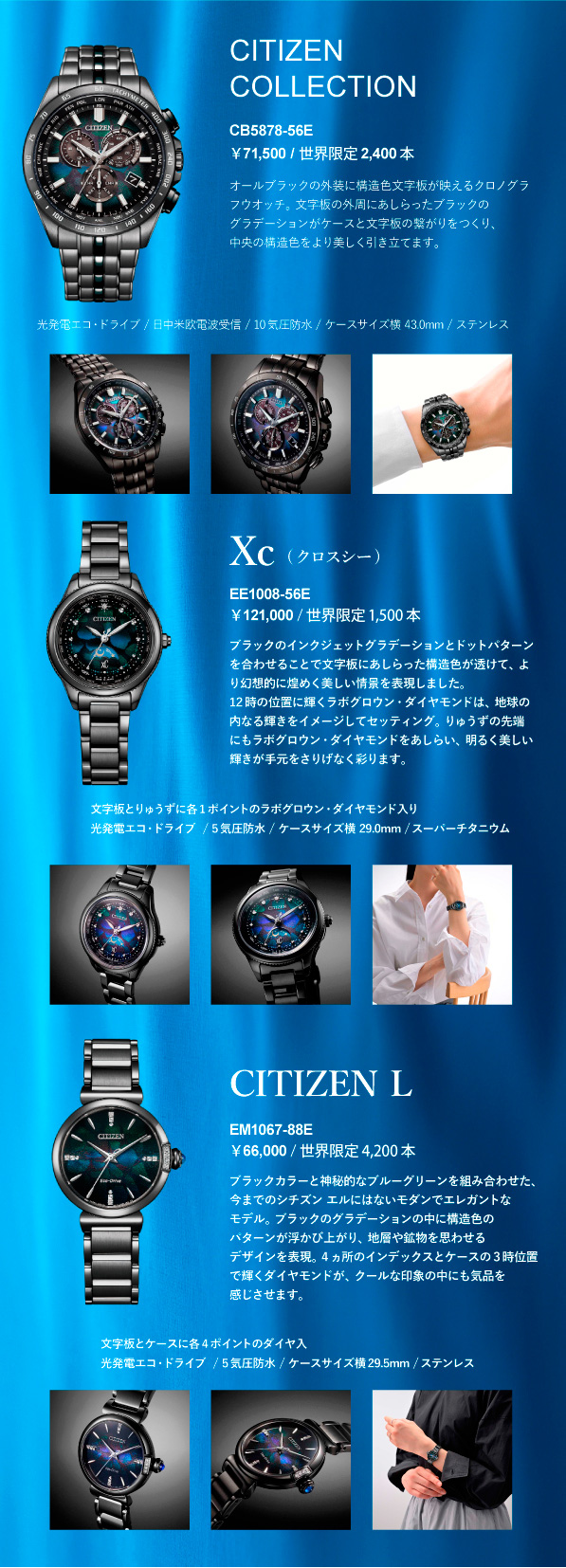 CITIZEN LAYERS of TIME | 藤塚時計店